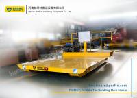 China Heavy Flat Rail Industrial Transfer Trolley / Material Handling Equipment for sale