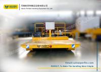 China Heavy Flat Rail Industrial Transfer Trolley / Material Handling Equipment for sale