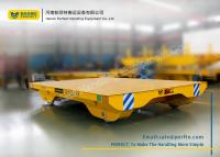 China Solid Railway Equipment Electric Heavy Load Cart Flat Car For Material Transporting for sale