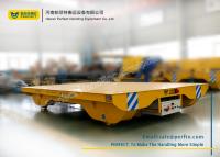 China Solid Railway Equipment Electric Heavy Load Cart Flat Car For Material Transporting for sale