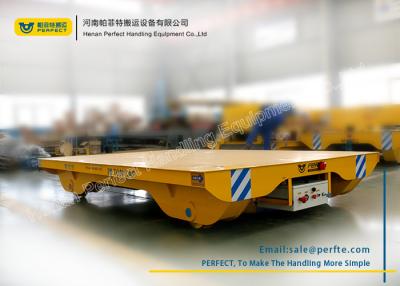 China Solid Railway Equipment Electric Heavy Load Cart Flat Car For Material Transporting for sale