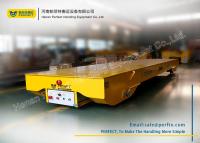 China Anti - Explosion Self Propelled Rail Transfer Cart For Material Handling for sale