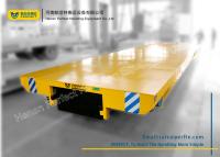 China Large Capacity Rail Battery Transfer Cart Carriage with Casting Wheels for sale
