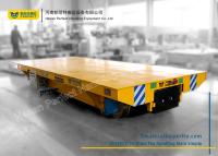 China Large Capacity Rail Battery Transfer Cart Carriage with Casting Wheels for sale