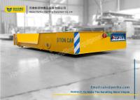 China Cross Bay Material Transfer Cart , Motorized Floor Slab Material Handling Trolley for sale
