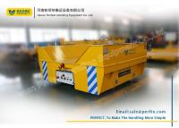 China Large Load Battery Rail Transfer Cart , Electric Copper Trolley For Steel for sale