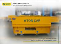 China Large Load Battery Rail Transfer Cart , Electric Copper Trolley For Steel for sale