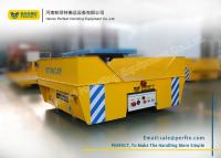 China Large Load Battery Rail Transfer Cart , Electric Copper Trolley For Steel for sale