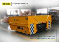 China Large Load Battery Rail Transfer Cart , Electric Copper Trolley For Steel for sale