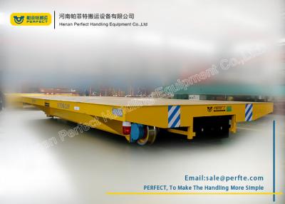 China Customized DC Power Rail Transfer Cart With Pandent And Remote Controller for sale
