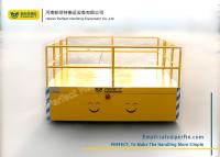 China Industrial Climbing Ability Automated Guided Vehicles / Material Transfer Trolley for sale