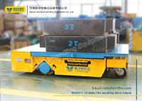 China Heavy Duty Industrial Transfer Car , Large Platform Battery Motorized Carriage On Wheels for sale