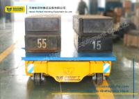 China Heavy Duty Industrial Transfer Car , Large Platform Battery Motorized Carriage On Wheels for sale