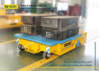 China Heavy Duty Industrial Transfer Car , Large Platform Battery Motorized Carriage On Wheels for sale