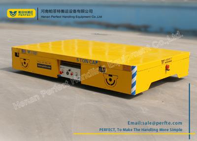 China Heavy Duty Rail Cable Reel Trolley Trailer As Transporter Used In Factory for sale