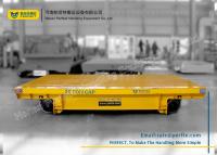 China Angle Box Wheel Rail Powered Transfer Carts For Bridge Girder Transport for sale