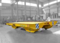 China Cable Reel Powered Rail Die Transfer Cart With Remote & Handheld Control for sale