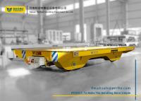 China Cable Reel Powered Rail Die Transfer Cart With Remote & Handheld Control for sale