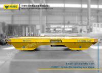 China Cable Reel Powered Rail Die Transfer Cart With Remote & Handheld Control for sale