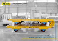 China Custom Heavy Duty Flatbed Trailer With Cast Steel Wheel For Industry for sale