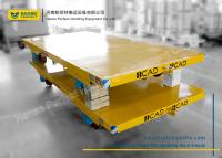 China Custom Heavy Duty Flatbed Trailer With Cast Steel Wheel For Industry for sale
