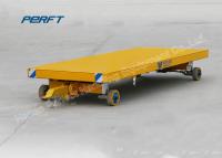 China Yellow Non - power Towed Heavy Duty Plant Trailer Truck Long Life for sale