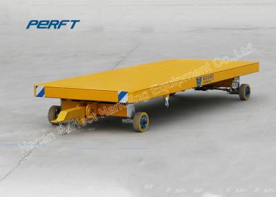 China Yellow Non - power Towed Heavy Duty Plant Trailer Truck Long Life for sale
