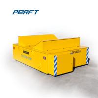 China Flat Steel Structure Rail Gauge Q235B Industrial Transfer Cart For Warehouse for sale