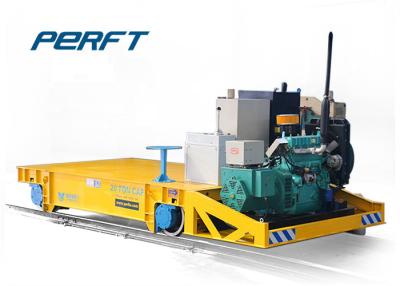 China 20 Ton BQY Engine Heavy Duty Plant Trailer On Rail for Industrial Transportation for sale
