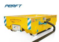China 10T Cable Reel Powered Industry Standard Flat Transfer Trolley On Rail for sale