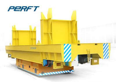 China 50t Transfer Cart Industrial Ladle Transfer Car on Rail with Heat Insulation Material for sale