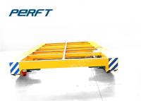 China Abrasive Blasting Rail Transfer Cart , 5 Ton Cable Reel Powered Trolley Cart for sale