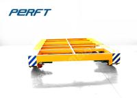 China Abrasive Blasting Rail Transfer Cart , 5 Ton Cable Reel Powered Trolley Cart for sale