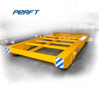 China Abrasive Blasting Rail Transfer Cart , 5 Ton Cable Reel Powered Trolley Cart for sale