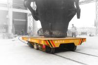 China 20ton Transfer Car Industrial Ladle Transfer Car on Rail with Heat Insulation Material for sale