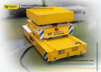 China Heavy Duty Industrial Transfer Trolley Wide Gauge Railway Traverser On Steel Rail Track for sale