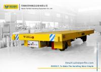 China 10 Ton Capacity Battery Powered Cart On Rails For Heavy Cargo Handling for sale