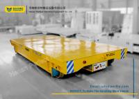 China 10 Ton Capacity Battery Powered Cart On Rails For Heavy Cargo Handling for sale