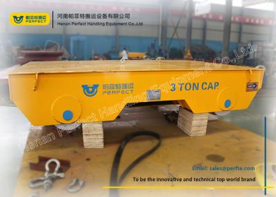 China Heavy load equipment sliding wire powered electric cargo transfer vehicle on track for sale