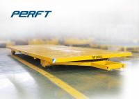 China Flat Bed No Powered Trailer Material Transfer Cart For Outdoor Material Transport for sale