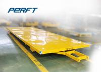 China Flat Bed No Powered Trailer Material Transfer Cart For Outdoor Material Transport for sale