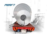 China 16 ton Industrial Steel Coil Rail Transfer Trolley for coils transport for sale