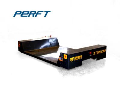 China 3 ton high flat low platform trackless transporter carts for material transportation for sale