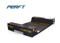 China 3 ton high flat low platform trackless transporter carts for material transportation for sale