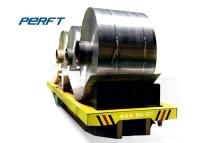 China 30 ton battery powered carbon steel coil transfer trolley for coils transportation on rails for sale