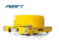 China 1-50 Ton Battery Power Ladle Transfer Cart Factory Heavy Metal Handing for sale