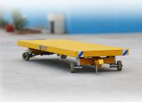 China Industrial Material Electric Handing Trackless Transfer Trailer-Non Motor Transfer Cart for sale