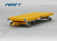 China 50t Steel Frame Material Flat Bed Platform Transfer Semi Cart with Non-power for sale