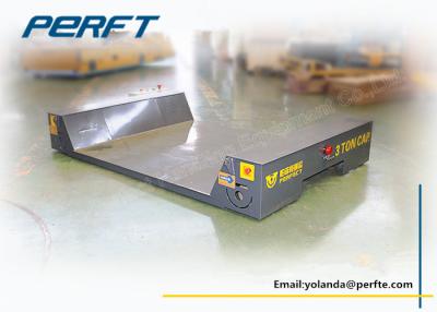 China 3T Capacity Towable Type Heavy Duty Plant Trailer Motorized Rail Die Transfer Carts for sale