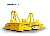 China Rail Guided Vehicle With Anti Explosion Transfer Cart Steel Plant Die Bogie for sale